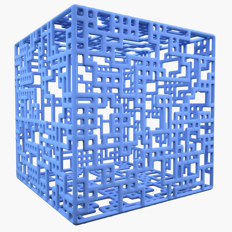 complex shape 3d model
