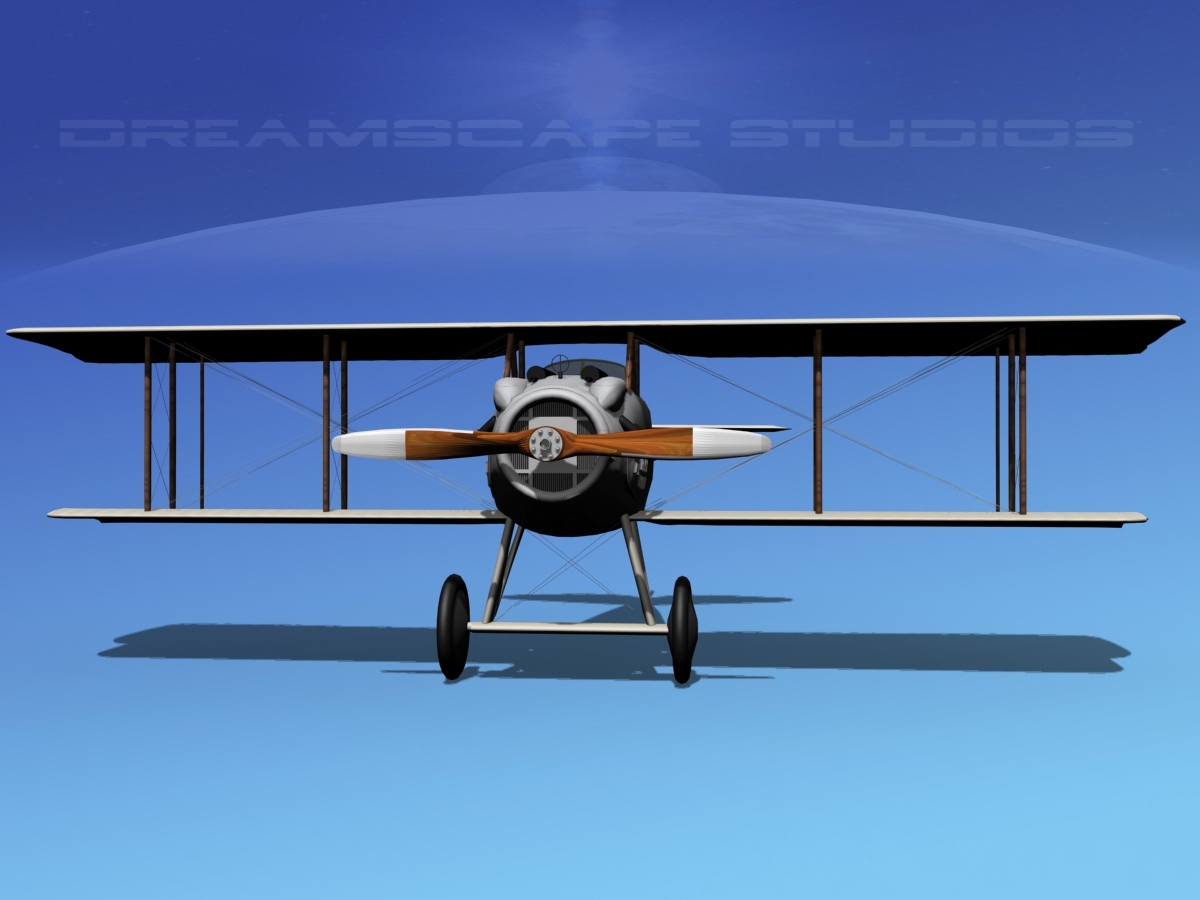 3d model spad xiii xii fighters