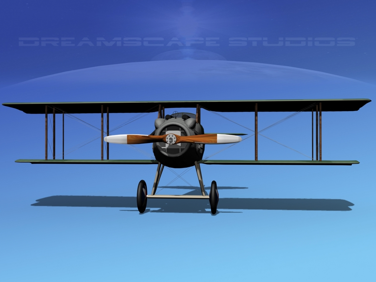 3d model spad xiii xii fighters