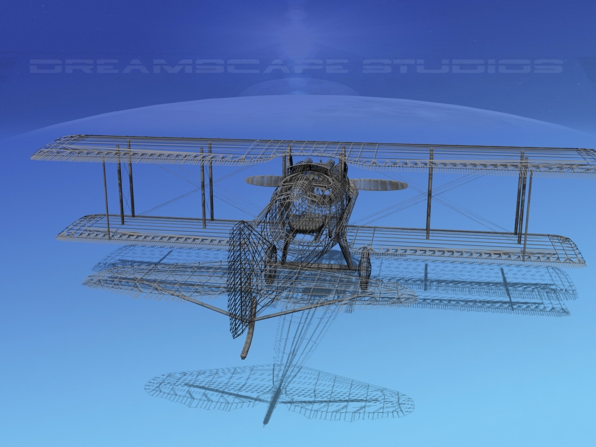 3d model spad xiii xii fighters