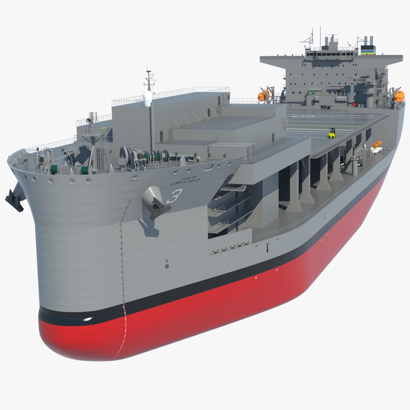 3dsmax usns lewis b puller