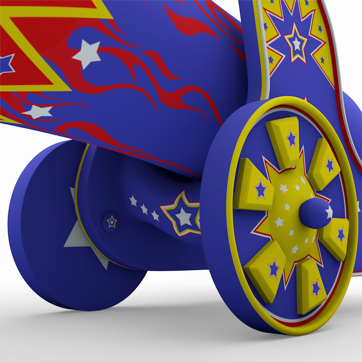3d circus cannon