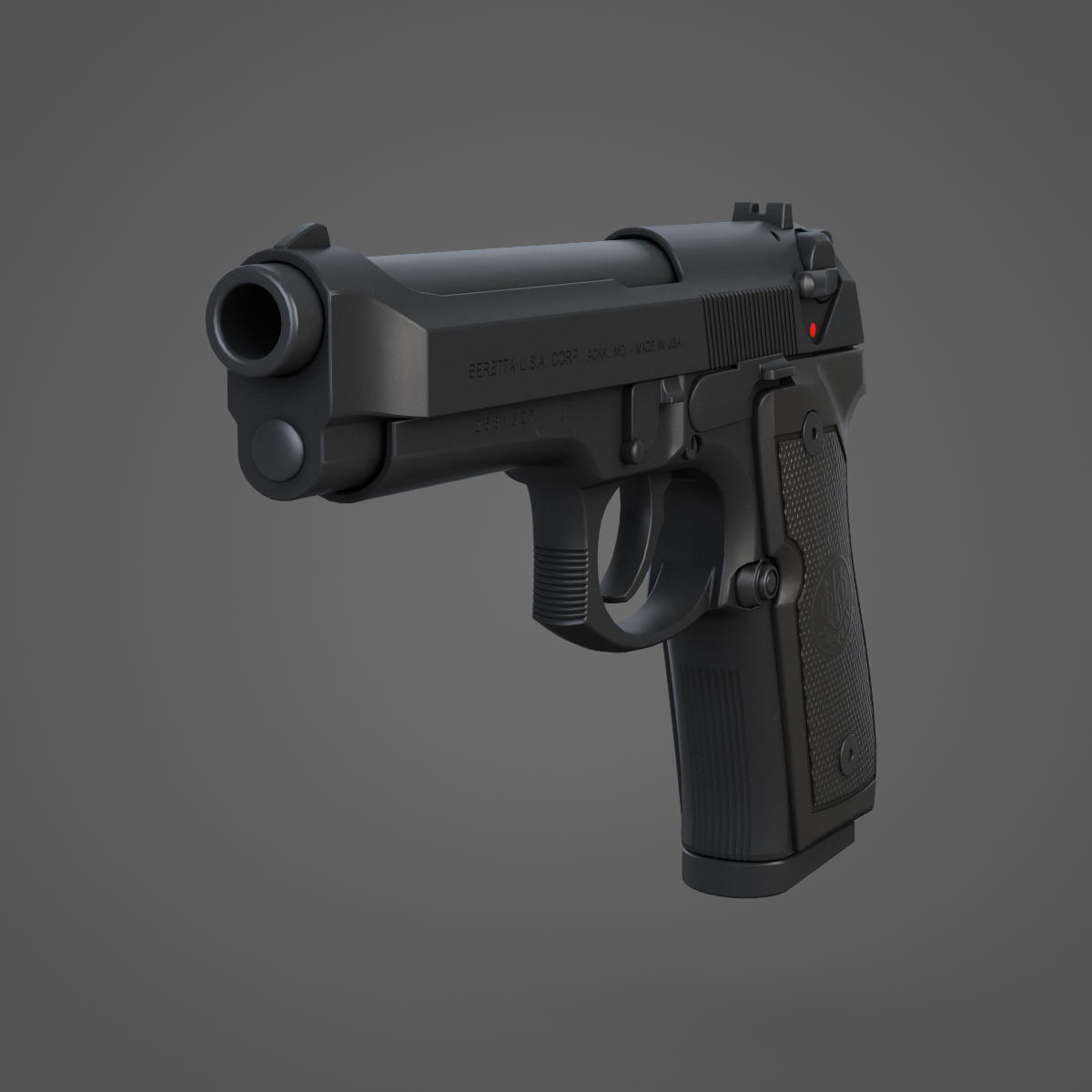 beretta m92fs pistol max