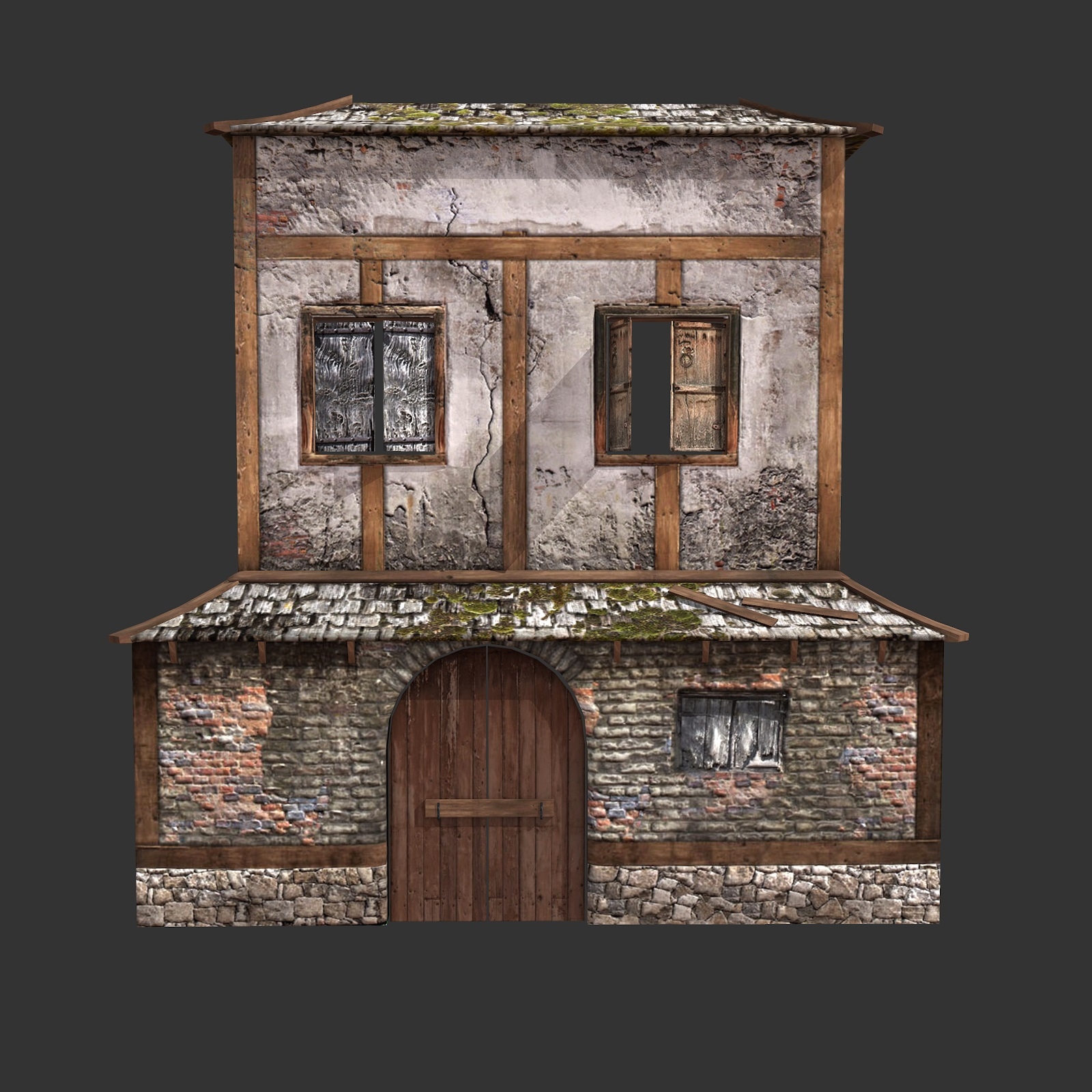 old house 3d model