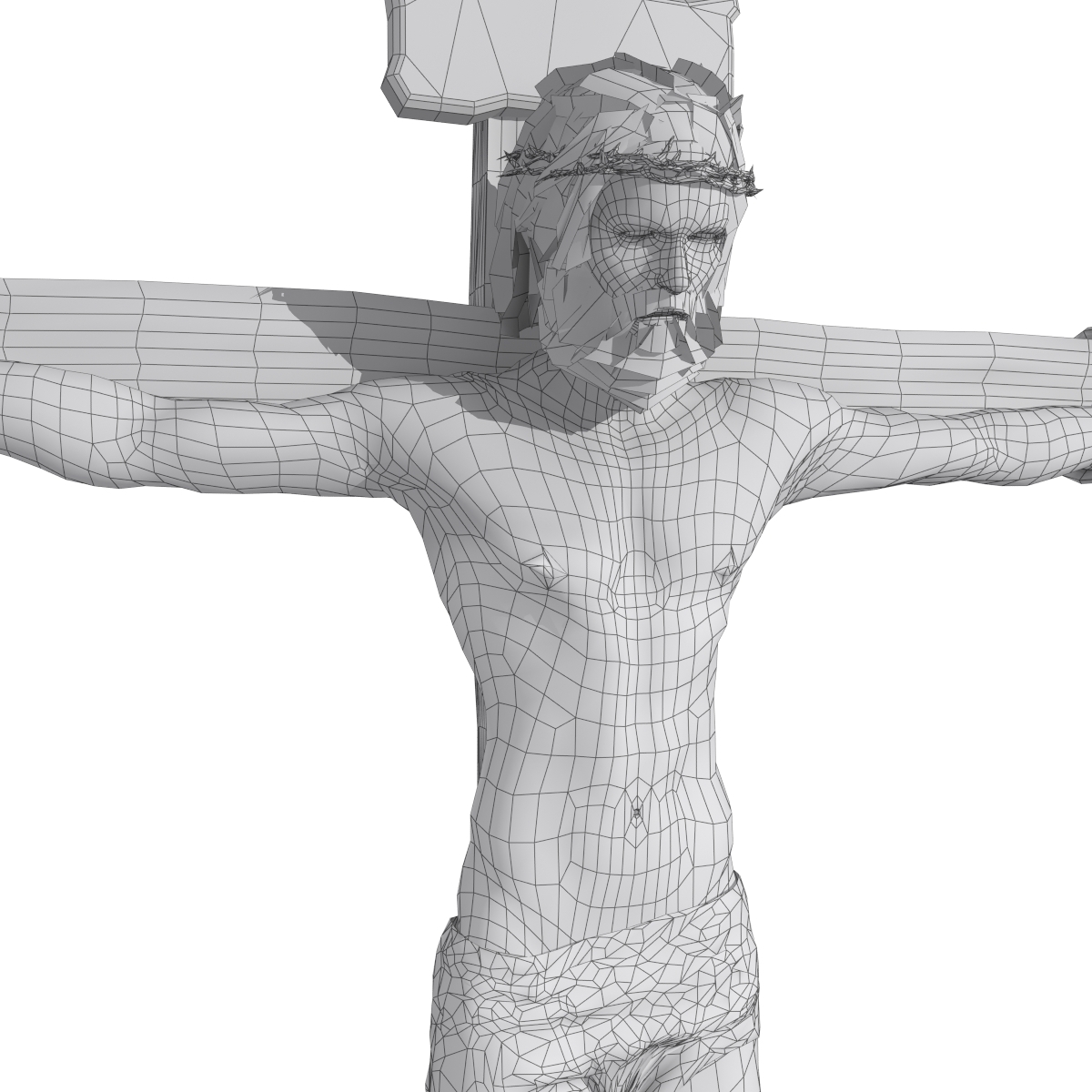 jesus christ 3d max