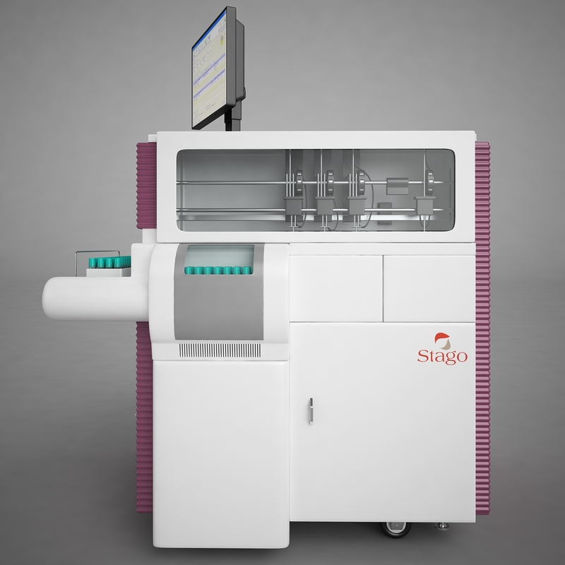 diagnostica stago sta-r 3d model