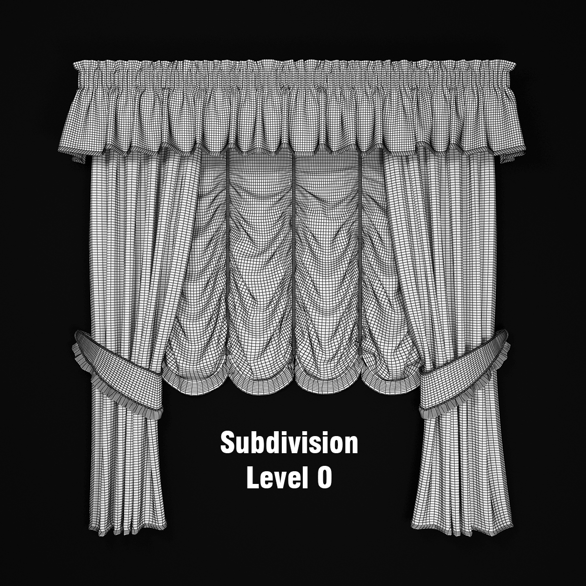 cotton silk fabric 3d max