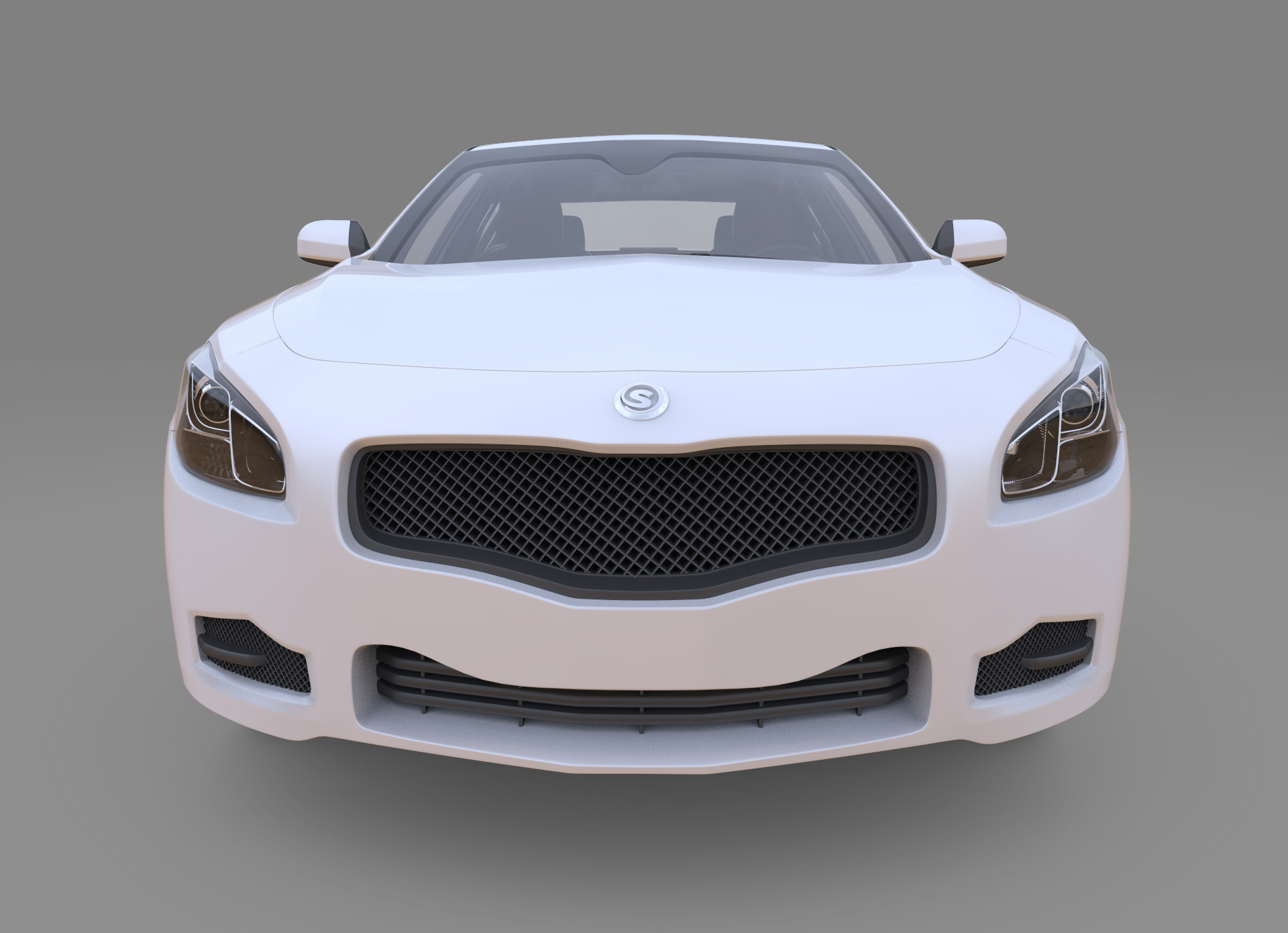 3d model generic car
