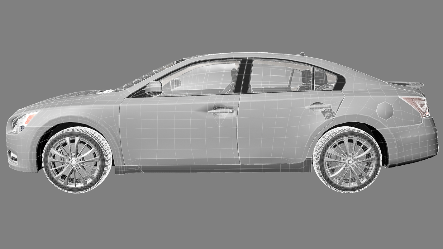 3d model generic car