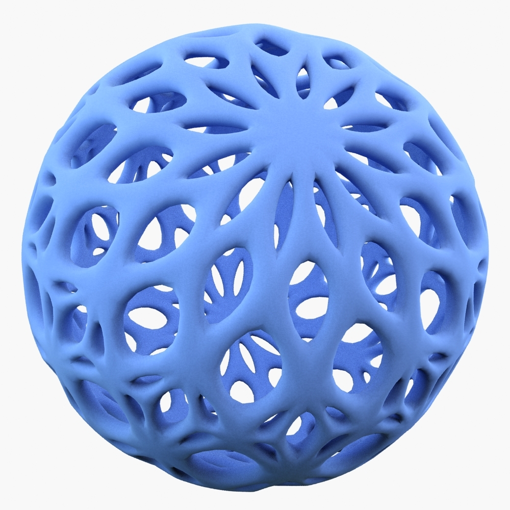 complex shape 3d model