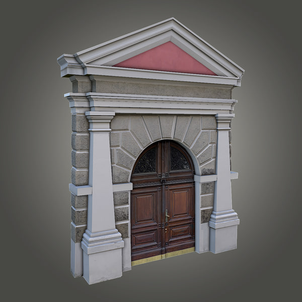 3d 3ds gothic castle gate