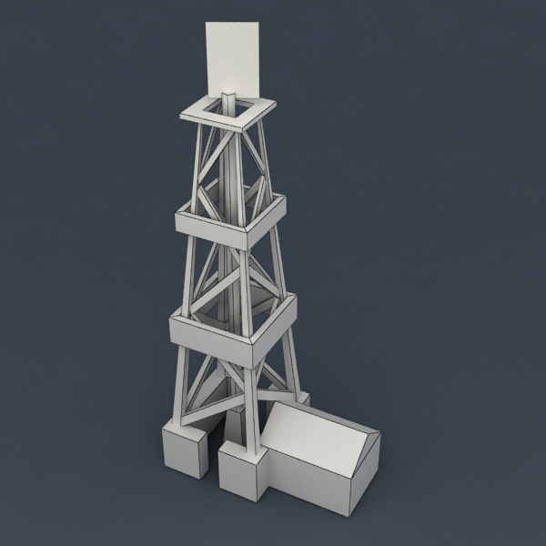 3d drilling rig