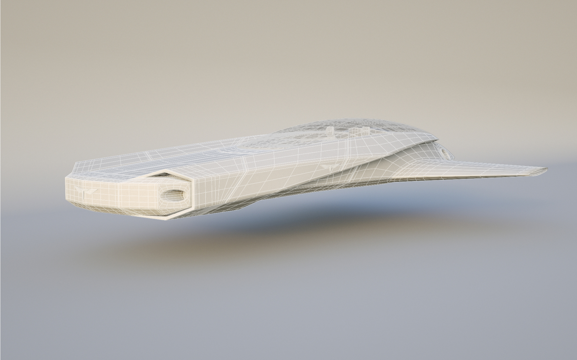 3d stealth originally designed model