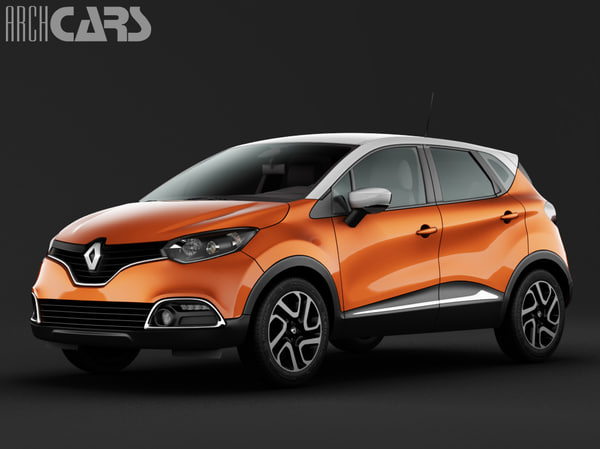 renault captur 3d max