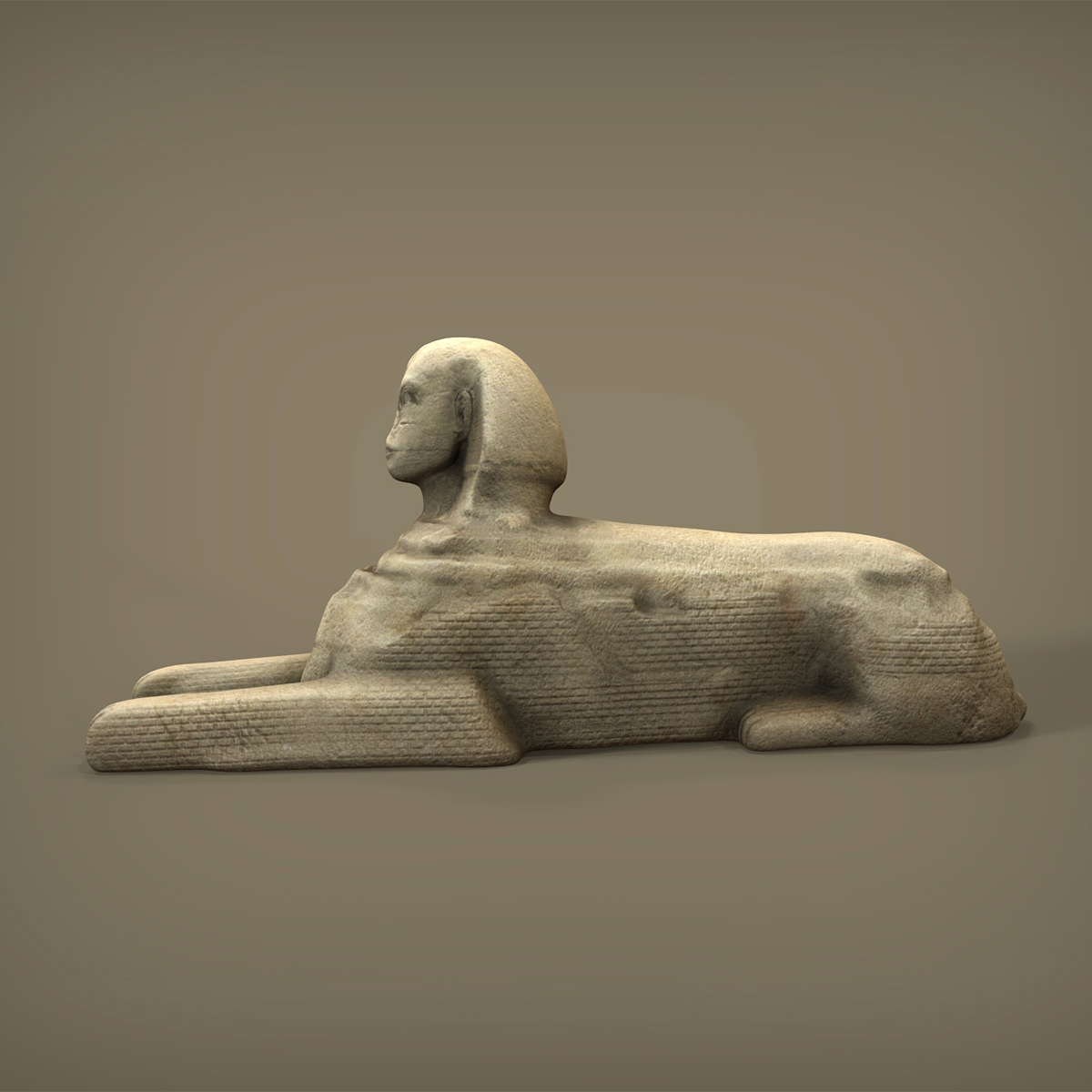 great sphinx 3d model
