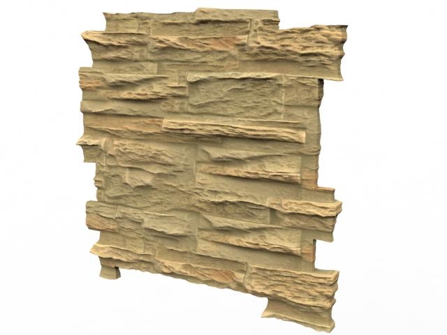 3ds max stone wall