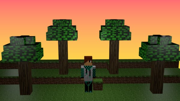 Minecraft Character Blender Models for Download | TurboSquid