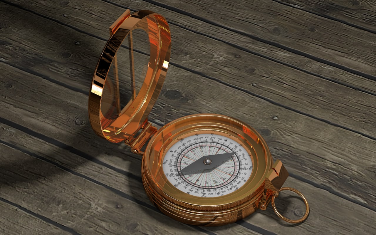 3d Compass Model