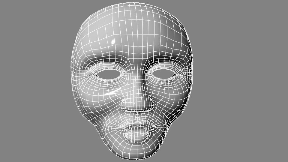 face mask 3d model