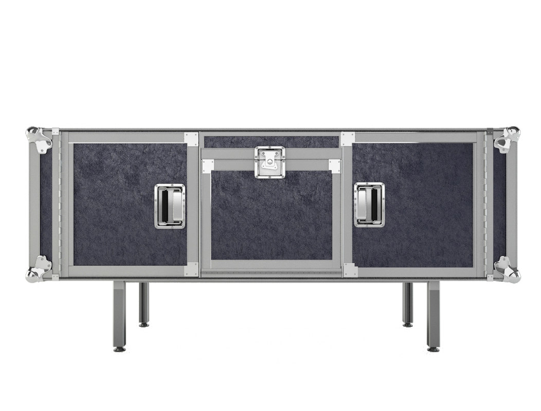 3d flightcase flight case model
