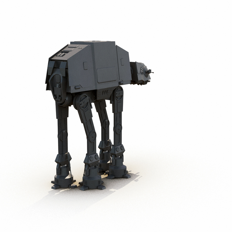 3d at-at walker model