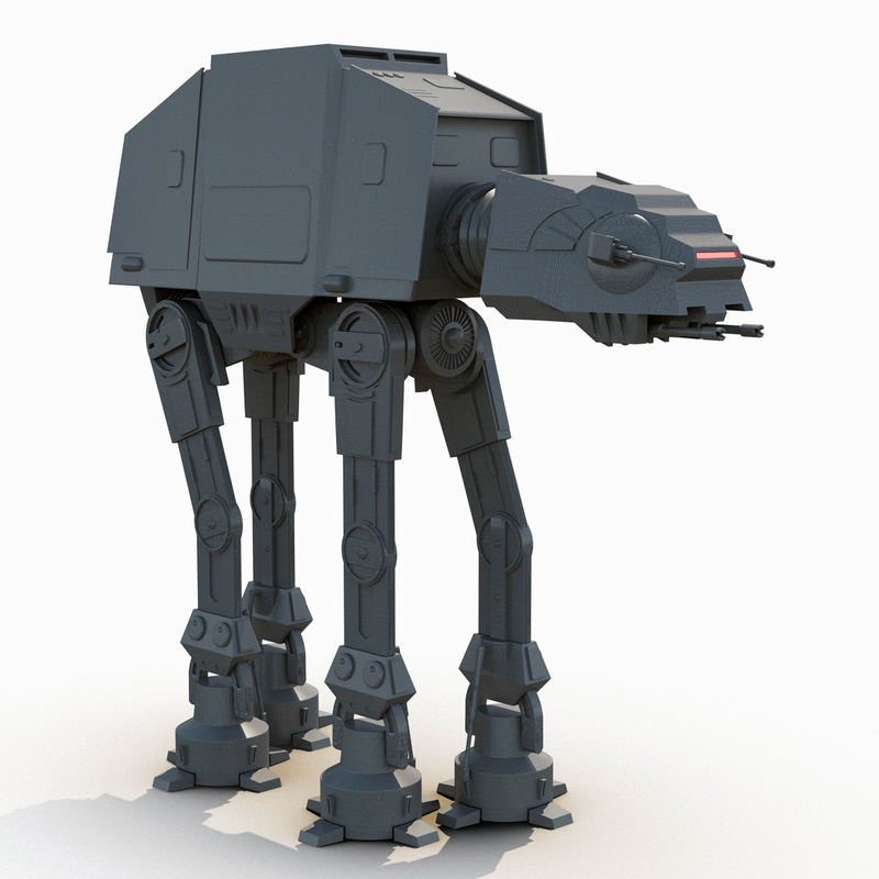 3d at-at walker model