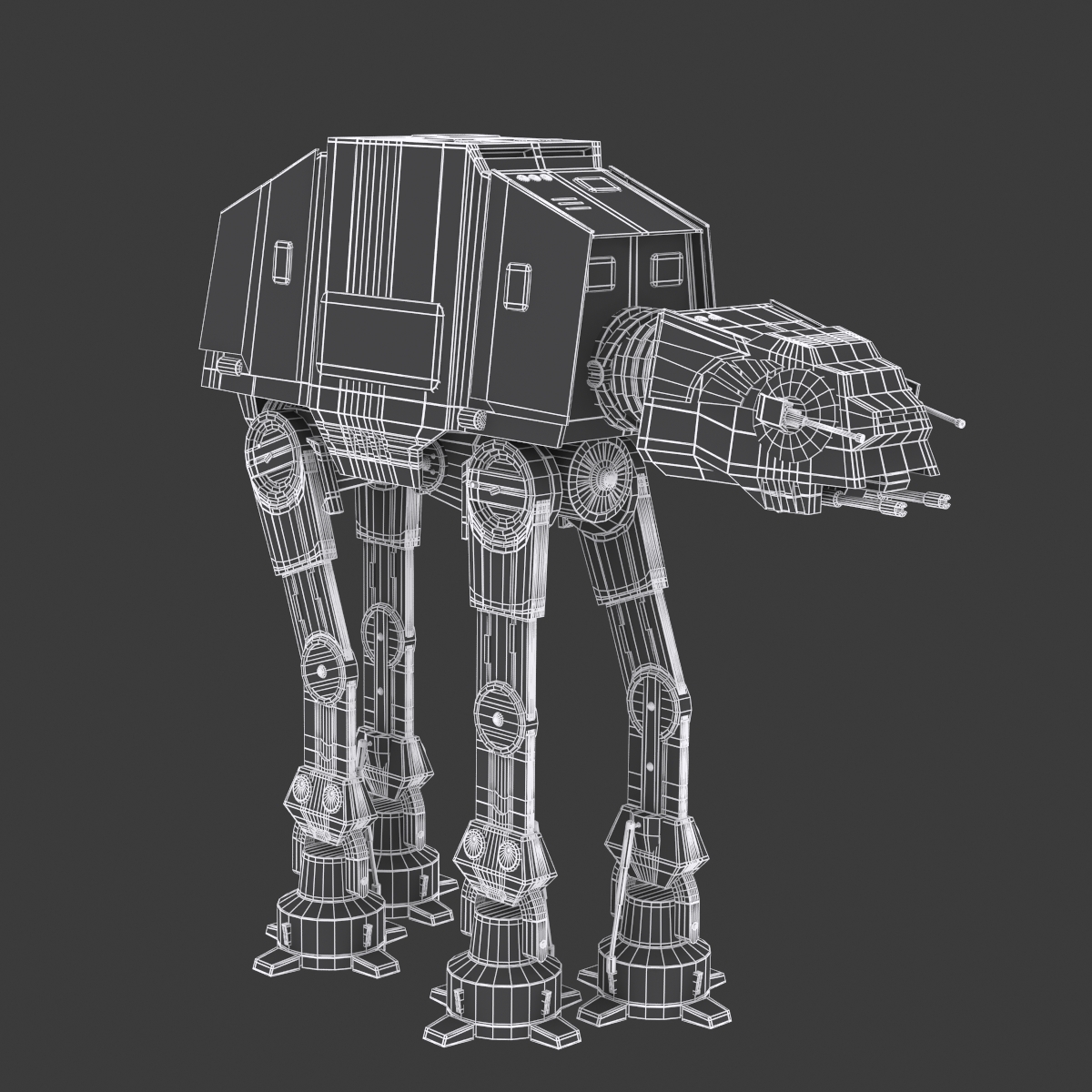 3d at-at walker model