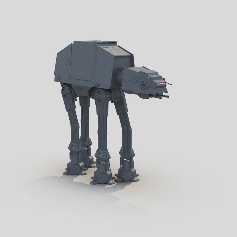 3d at-at walker model