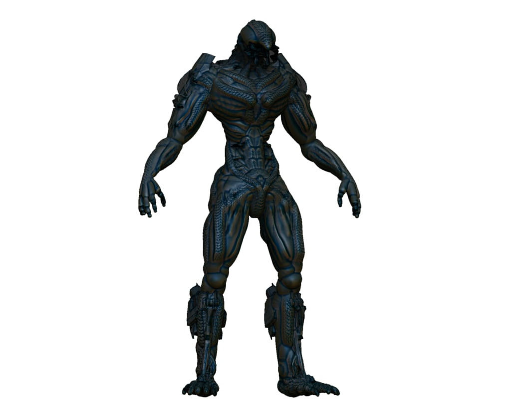 3d humanoid model