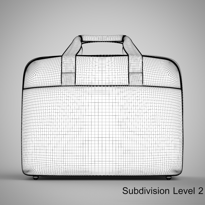 max leather suitcase