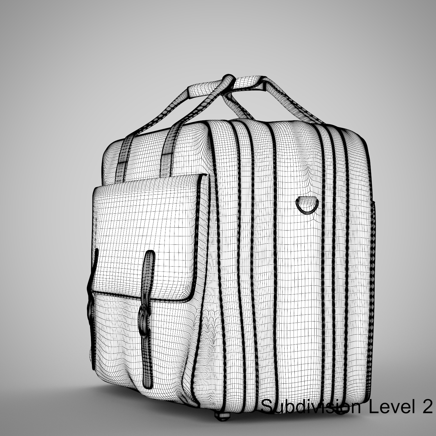 max leather suitcase