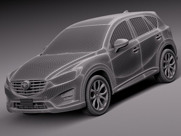 3d 2016 mazda cx-5 model