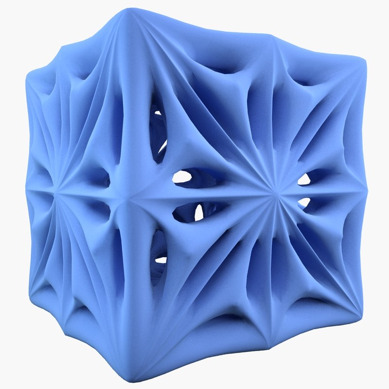 3d complex shape 3d complex shape