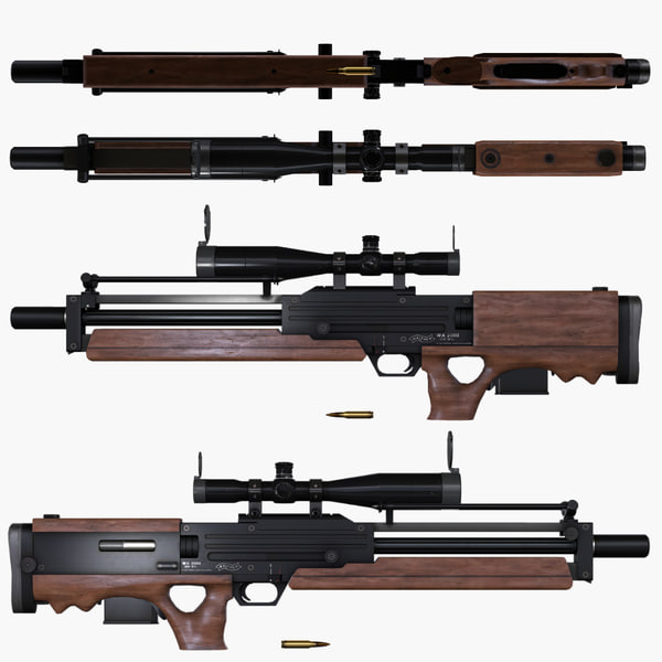 3d walther wa2000