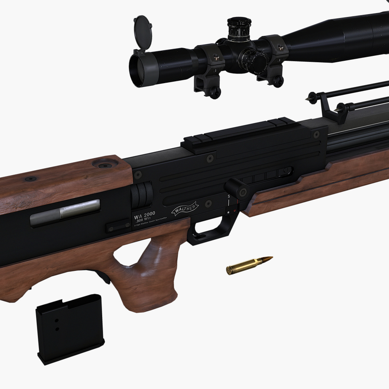 3d walther wa2000