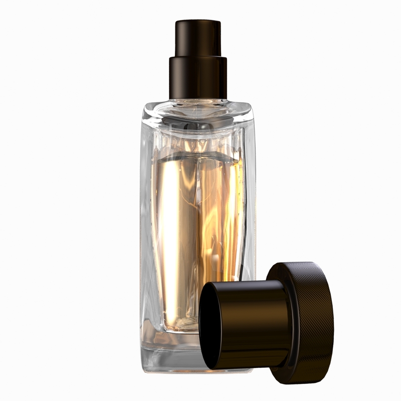 visualizing luxury perfume bottle obj