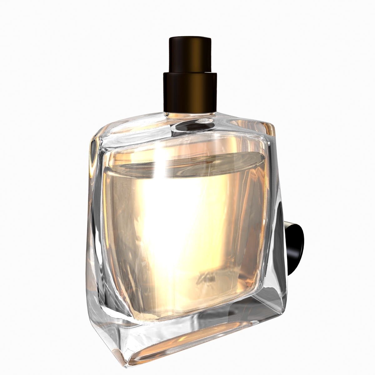 visualizing luxury perfume bottle obj