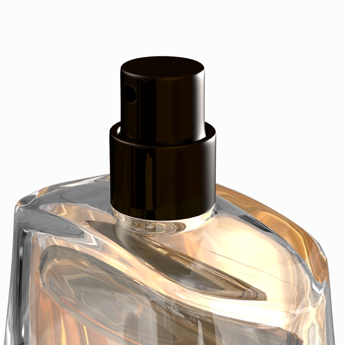 visualizing luxury perfume bottle obj