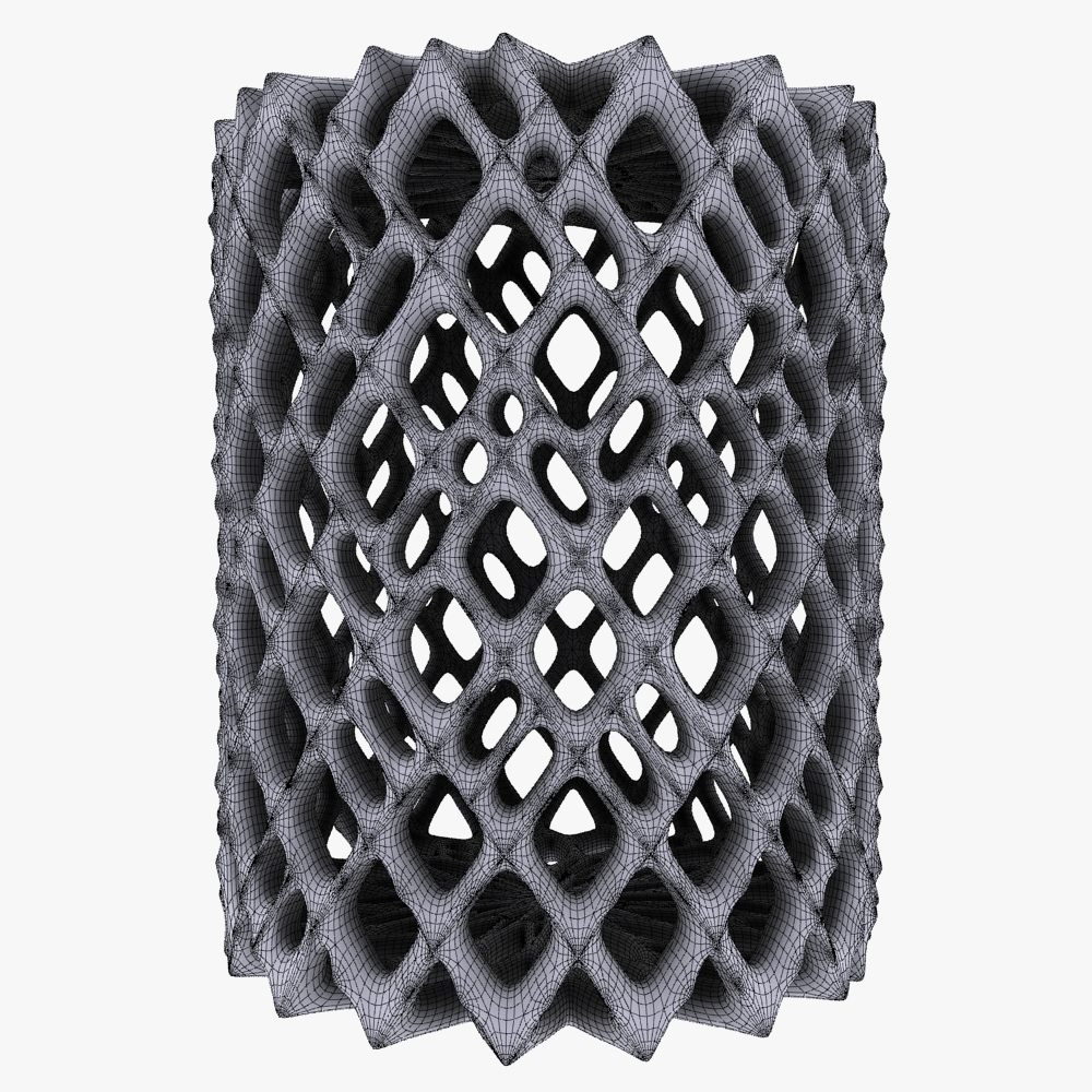 complex shape 3d model