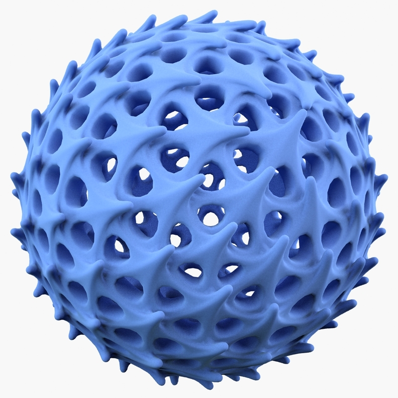 complex shape 3d model