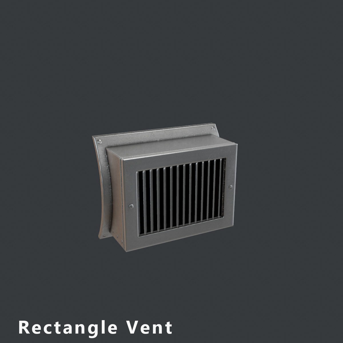 3d model asset vents