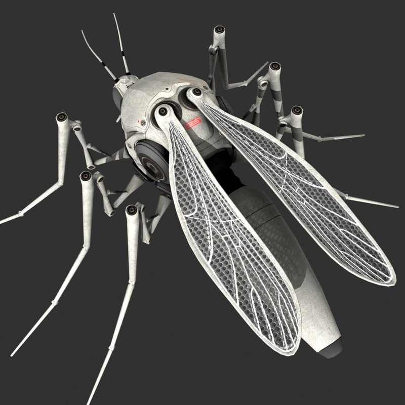 3d robotic mosquito model
