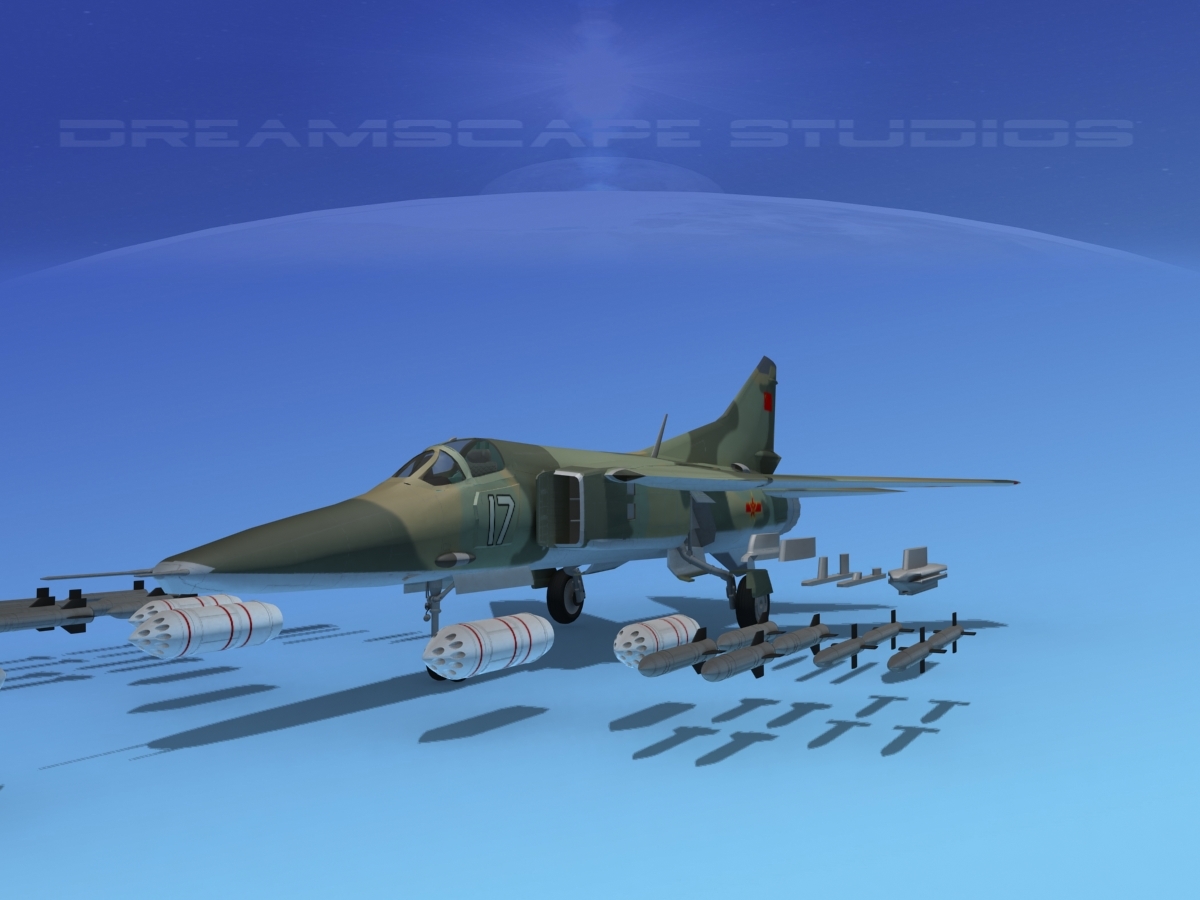 mig-27 weapons aircraft max