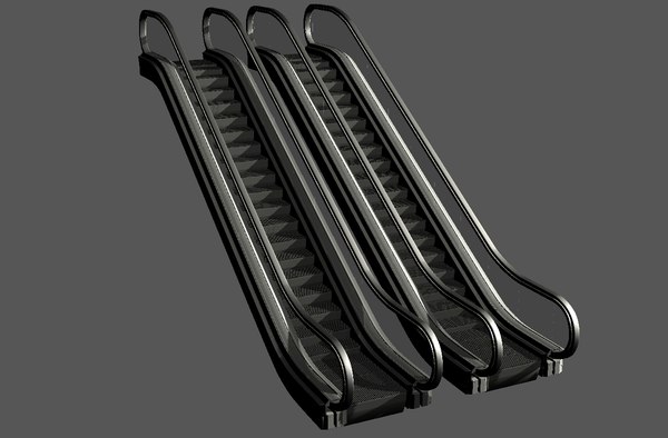 Escalator 3D Models for Download | TurboSquid