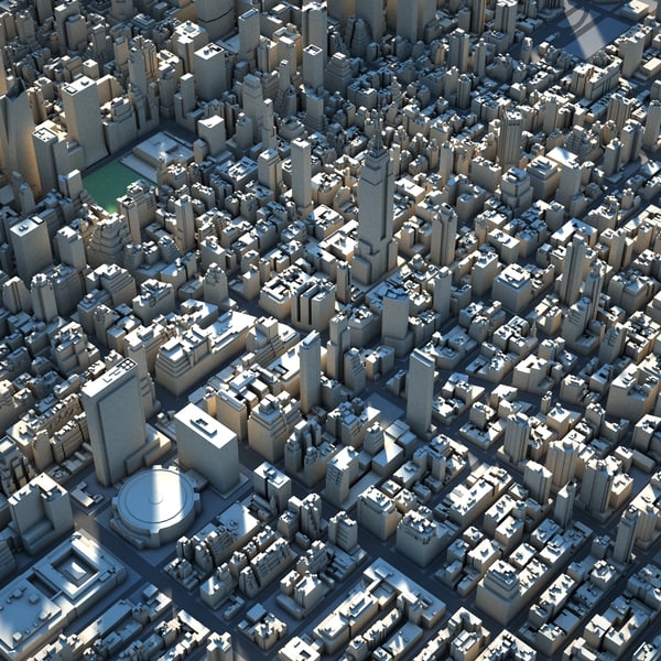3d model new york