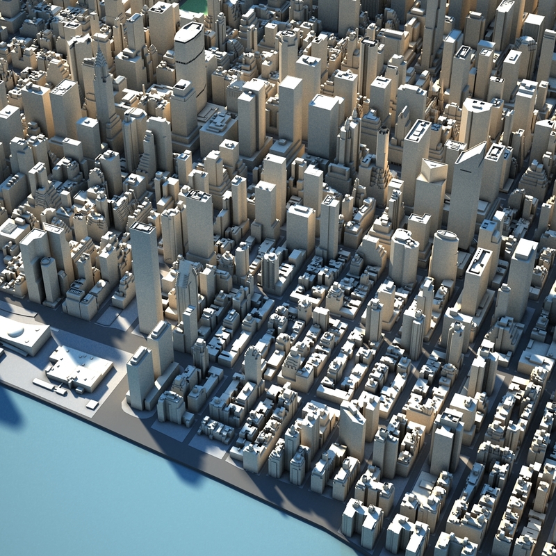 3d model new york
