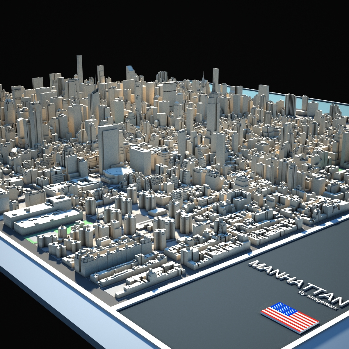3d model new york