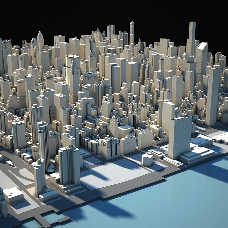 3d model new york