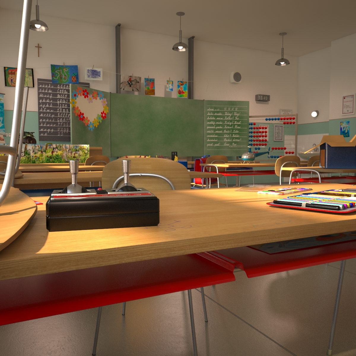 max classroom scene