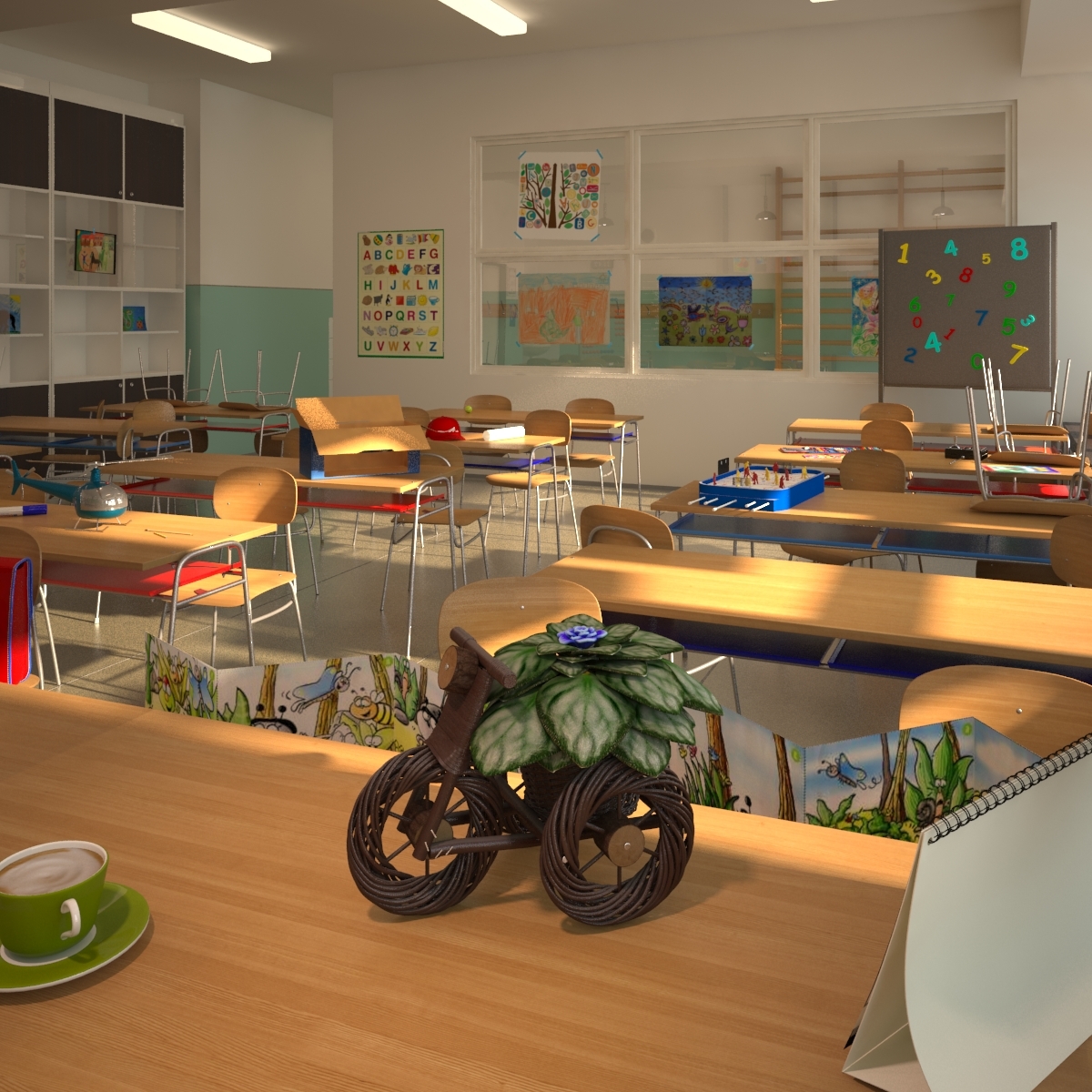 max classroom scene